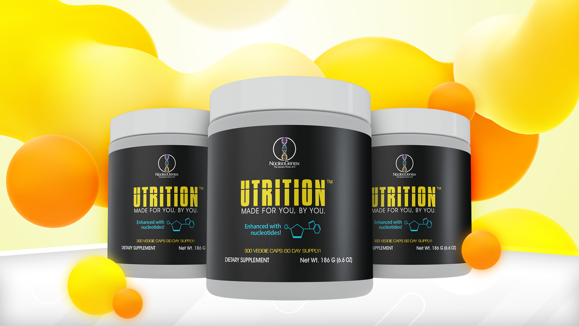 Ütrition Custom Supplements based on personal DNA – NücleoGenex Help Center